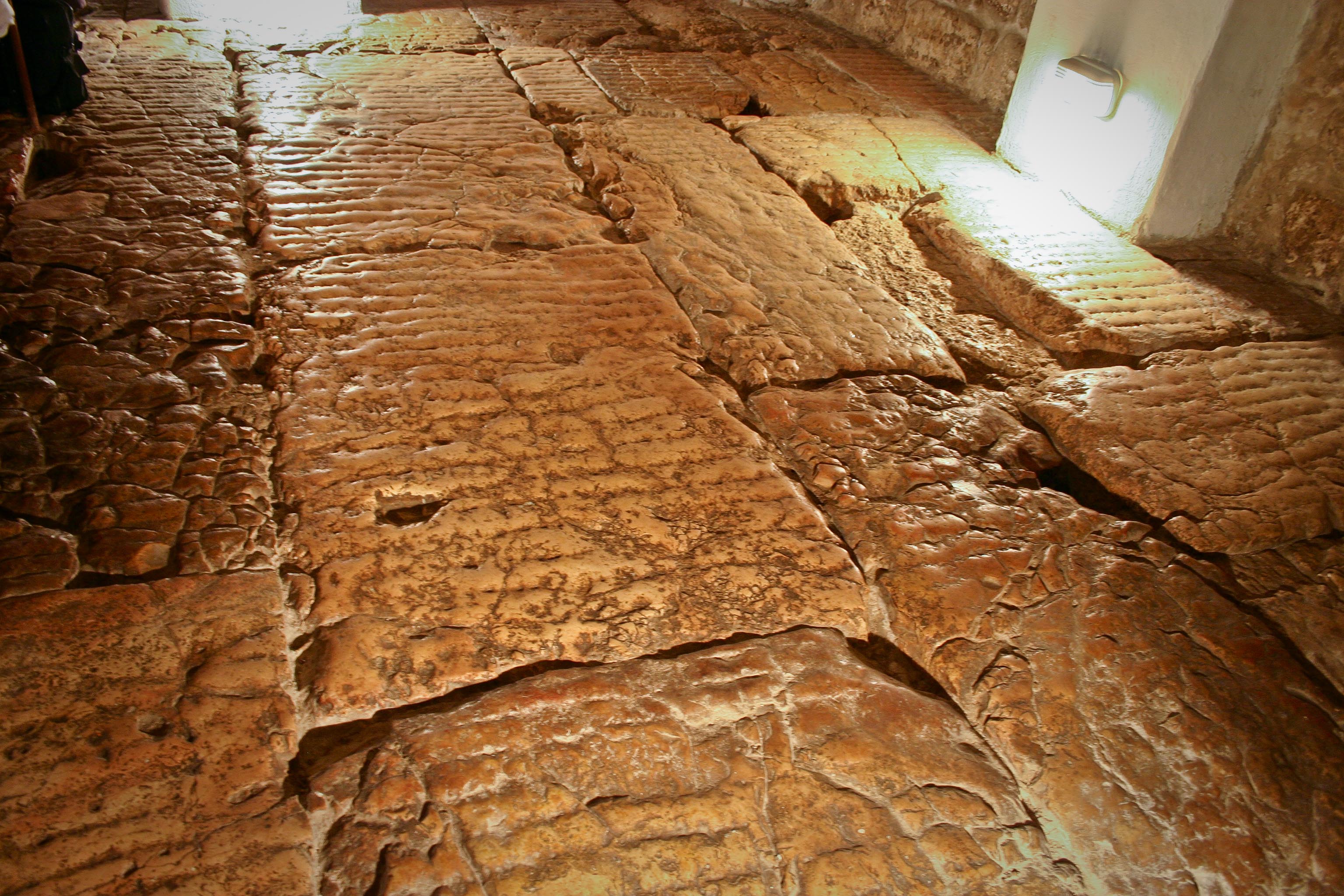 Ecce Homo. ‘Lithostrotos’ under Sisters of Sion Convent. « See The Holy ...