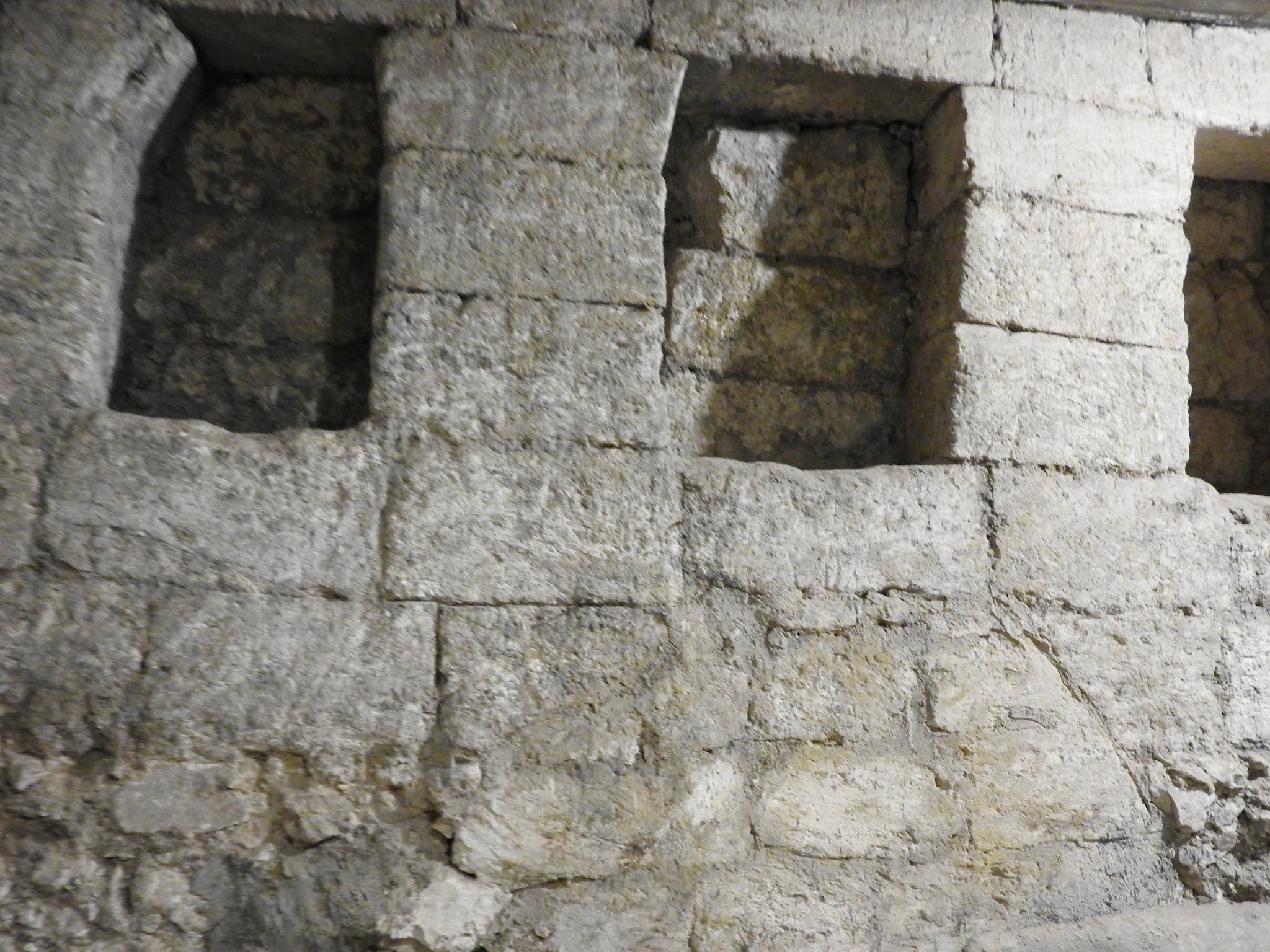 Masonry elements near main ritual cave (© Gregory Jenks) « See The Holy ...